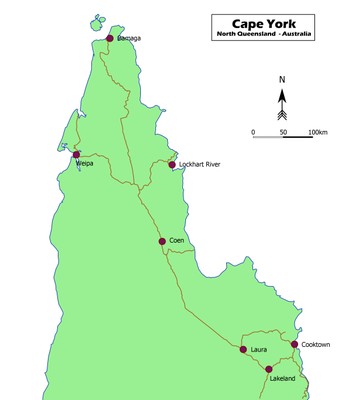 Cape York Map — Explore Cooktown and Cape York